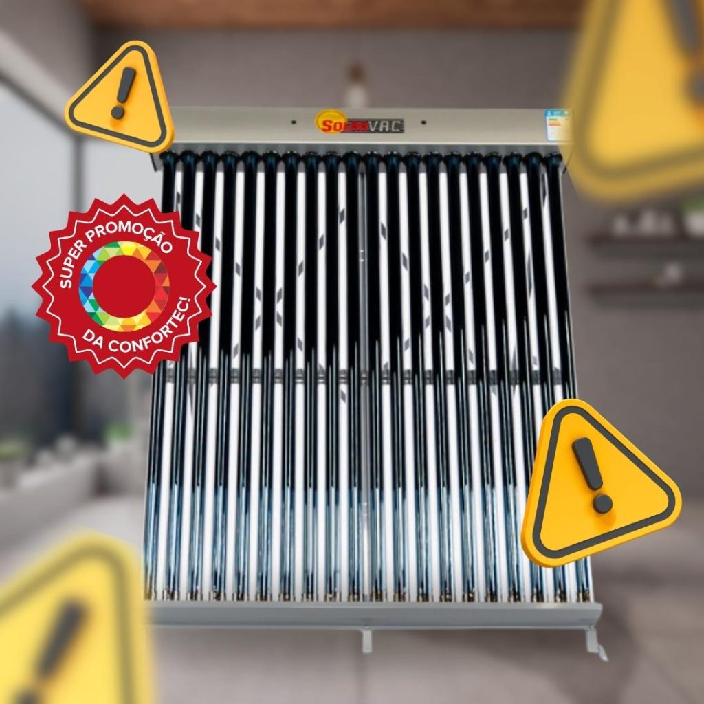 Coletor Solar a Vácuo para Eficiência Energética | Confortec